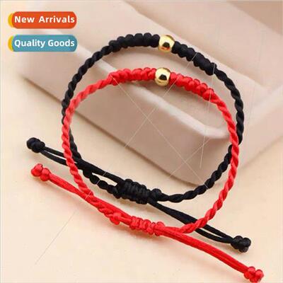 Red rope bracelet love 佀 bracelet transit beads red hrope f