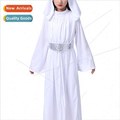 Kids Star Wars Princess Leia Halloween Dress Up Party Costum