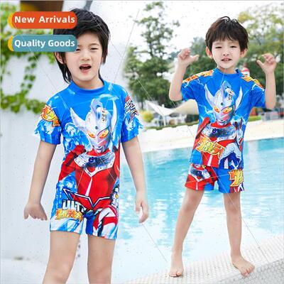 Childrens swimsus Digal Xinhua cartoon pattern boys swimsu b