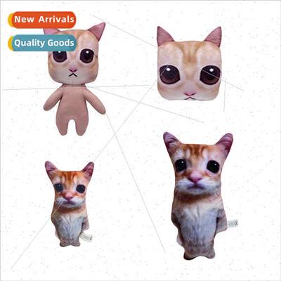 New el gato cat plush simulation papercraft cat plush doll d