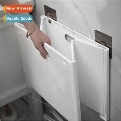 Dirty clothes storage basket wall mounted foldable dirty clo