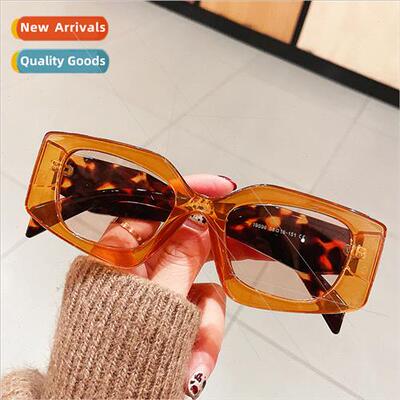 Large frame sunglasses irregular polygonal concave sunglasse