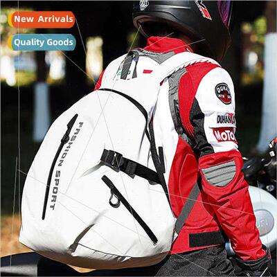 Motorcycle backpack rider riding full helmet waterproof helm