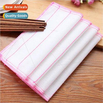Kchen Fiber Absorbent Non-Stick Dishcloth Cleaning Rag Dish