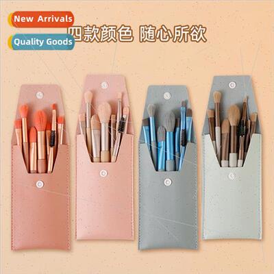 brushes set fine bristles four colors to choose from make-up