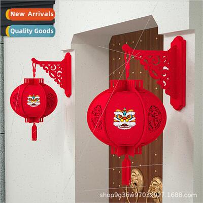 Lanterns door hanging Spring Festival couplets decorations