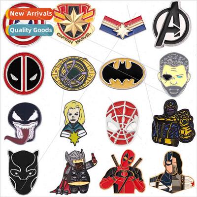 Marvel Superhero Series Pin Captain America Iron Man Spider-