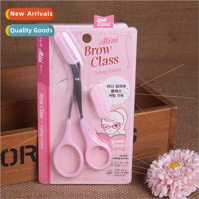Wh eyebrow comb eyebrow trimming scissors small comb beginne