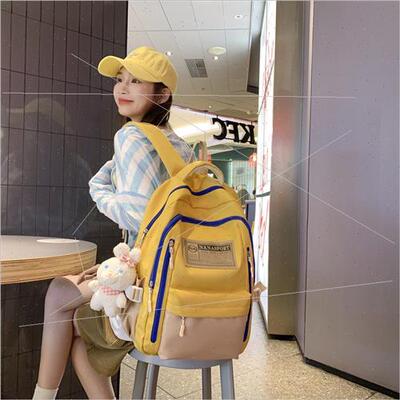 Schoolbag female Korean shoulder bag lightweight senior sens