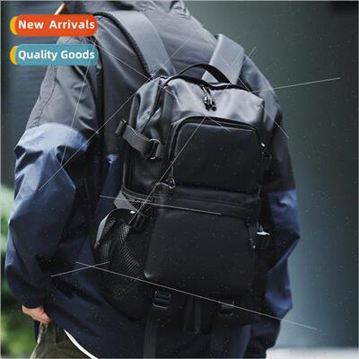 Fashion solid color junior men shoulder bags large capacy ny