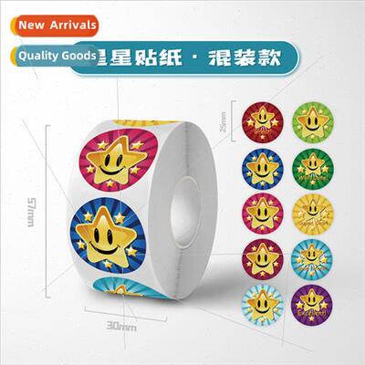 Cartoon reward stickers cute praise stickers elementary scho
