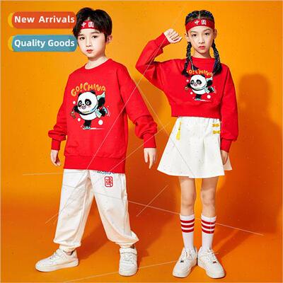 Childrens cheerleading permance clothes elementary school st