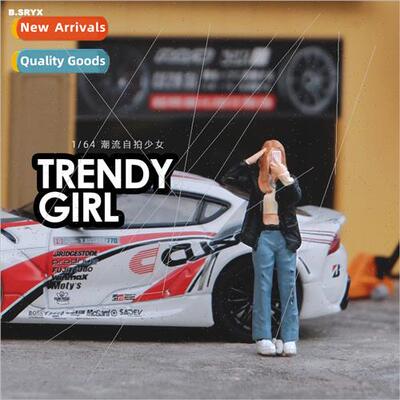 girl miniature model 1/64 miniature doll hpuppet ornaments t