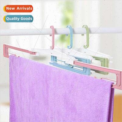 B206 Foldable Multi-Purpose Plastic Drying Rack Towel Hangin