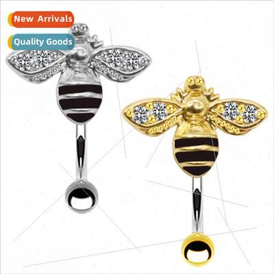 Europe Bee Eyebrow Studs Stainless Steel Eyebrow Studs Anima