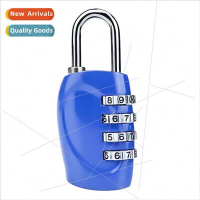 Anti-theft zinc alloy four-dig combination padlock digal lug