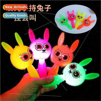 Rabb light-up stick pinch wh whistle flash handle light-up r