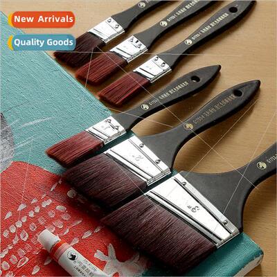 Slant Sharp Nylon Brush Gouache Acrylic Oil Paint Board Brus