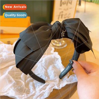 paragraph oversized handmade bow bud fluffy hair band hair a