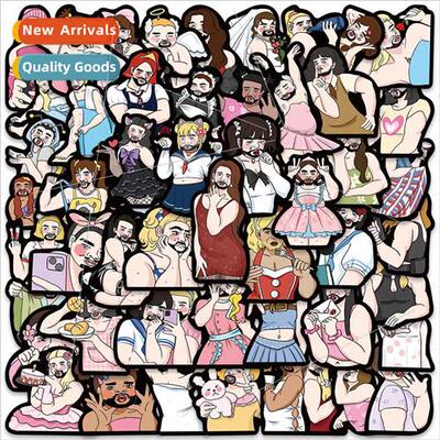50 Spice Girls Spicy Eyes Style Quirky Stickers ggage Comput