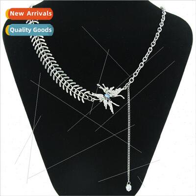 Personalized ins tide female Cuban chain 0 word chain splici