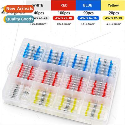120-300PCS Solder Tube Sets SST Insulated Solder Ring Pressu