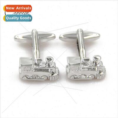 Funny ltle train cufflinks cufflinks men French shirt cuffli