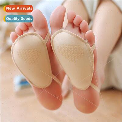 2023 New 3D Women Half Palm Invisible Boat Socks Sweat Absor