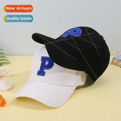P towel embroidered baseball cap summer ladies sun shading d