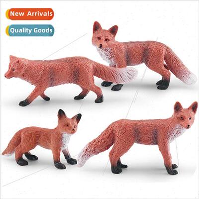 Forest animal fox model children cognive fire fox red fox re