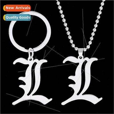 Anime New Show Death Note L Stainless Steel Pendant Necklace
