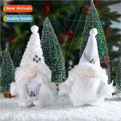 New Plush Gnome Standing Pose Doll Christmas Whe Rudolph Fac