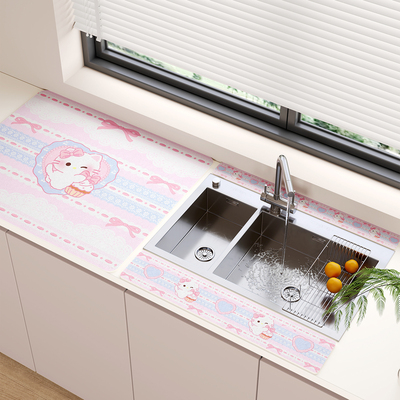 奈司厨房水龙头吸水垫防溅水