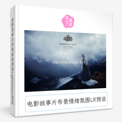 电影故事片布景情绪氛围LR预设 Rebecca Lily -The Cinematic Set