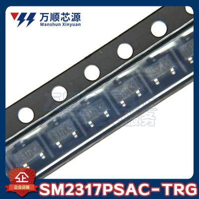SM2317PSAC-TRG 丝印B17LK SM2317PSAC P沟道 20V 4.6A 场效应管