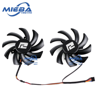 POWERCOLOR/撼讯RX5500XT 5600XT 5700 6600 6600XT 6700竞技风扇