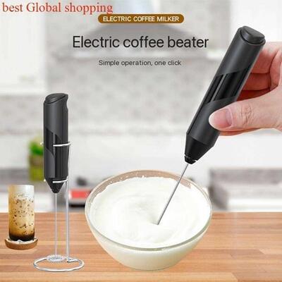 Milk Drink Coffee Whisk Mixer Electric Egg Beater Frother