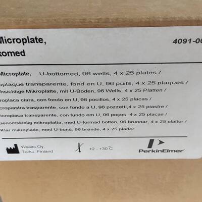 可维修96孔 圆底板 Clear Microplate 4091-议价