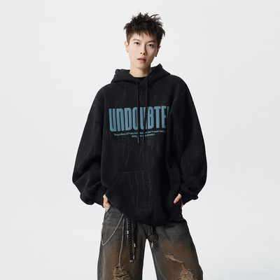 吾一白awhite男生百搭连帽卫衣