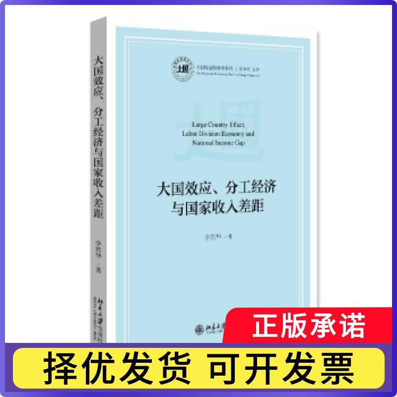 大国效应、分工经济与收人差距李君华著9787301318331北京大学出版社书籍\/杂志\/报纸/经济/世界及各国经济概况
