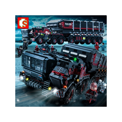 流浪地球森宝积木模型