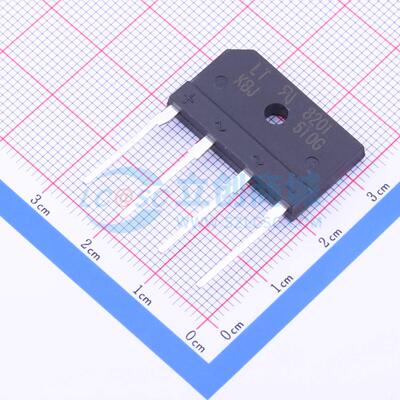 整流桥 S-KBJ610G-TU-LT KBJ 1kV 6A DIODES(美台) 电子元器件