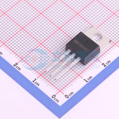 超势垒整流器(SBR) MBR3045CT TO-220AB 45V 30A 晶导微电子 原装