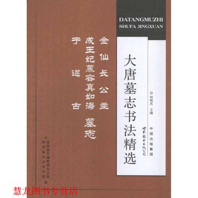【正版书籍】 大唐墓志书法精选 金仙长公主 成王妃慕容真如海 于遂古墓志 何炳武　主编 世界图书出版公司