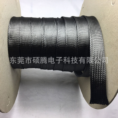 可接地用碳纤维编织网管 30MM耐高温复合筒 3K碳纤维套管