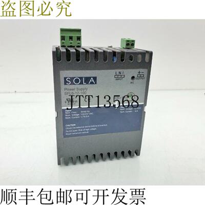供应Sola SFL6-12-100 电源 115230VAC 入口 12Vdc Salida