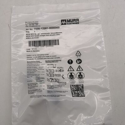 7000-12581-0000000 MURR穆尔M12连接(议价)