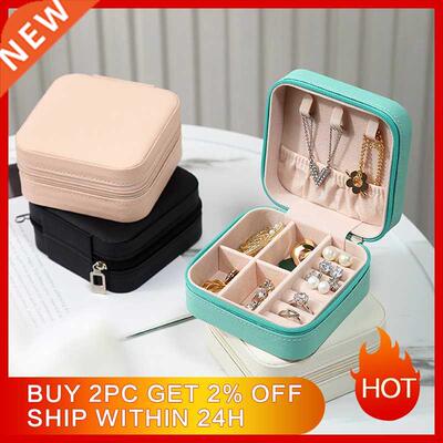 2022 Jewelry Organzer Dsplay Travel Jewelry Case Boxes Por