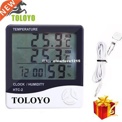 31 Dgtal LCD Thermometer Hygrometer Electronc Tempera