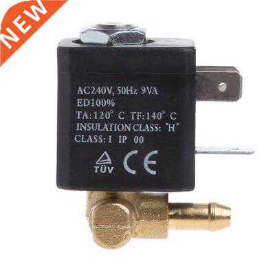 Normally Closed Cannula N/C AC 220V-240V G1/8 Brass Steam A